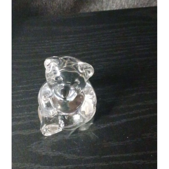 Princess House | Accents | Princess House Crystal Bear Figurine | Poshmark